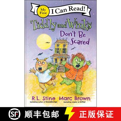 【3-4周达】精装 Tiddly and Winks: Don’t Be Scared [9780063482951]