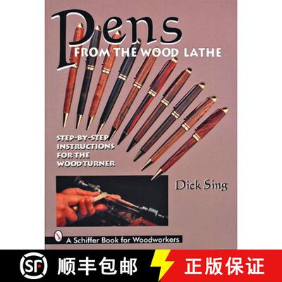 【3-4周达】Pens from the Wood Lathe [9780887409394]