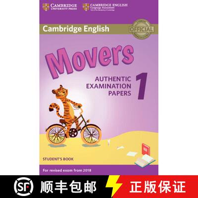 【配套音频/答案需另外购买】Cambridge English Movers 1 for Revised Exam from 2018 Student's Book: Auth... [9781316635902]