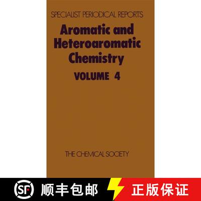【3-4周达】精装 Aromatic & Heteroaromatic Chemistry, Vol 4: Volume 5 [9780851867830]