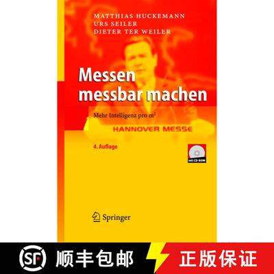 【3-4周达】精装 Messen messbar machen: Mehr Intelligenz pro m² (4., überarb. u. erw. Aufl. 2005) [9783540235569]
