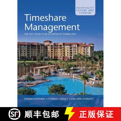 【3-4周达】精装 Timeshare Management: The Key Issues of Hospitality Managers [9781138416888]