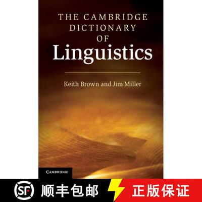 【3-4周达】精装 The Cambridge Dictionary of Linguistics [9780521766753]