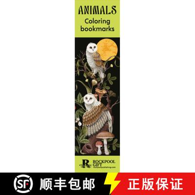 预订 Animals Coloring Bookmarks [9781923208940]