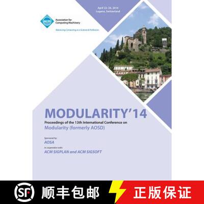 【3-4周达】Modularity 14 13th International Conference on Modularity [9781450330770]