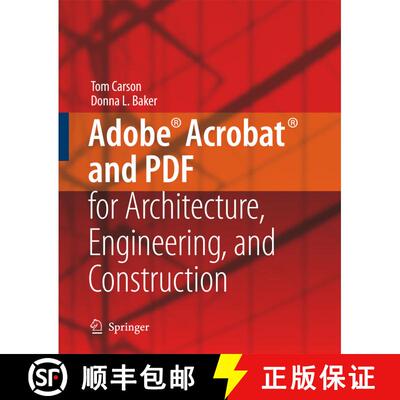 【3-4周达】Adobe(r) Acrobat(r) and PDF for Architecture, Engineering, and Construction [9781846280207]
