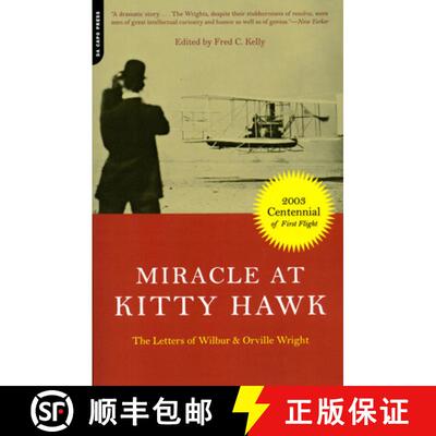 【3-4周达】Miracle at Kitty Hawk: The Letters of Wilbur and Orville Wright [9780306812033]
