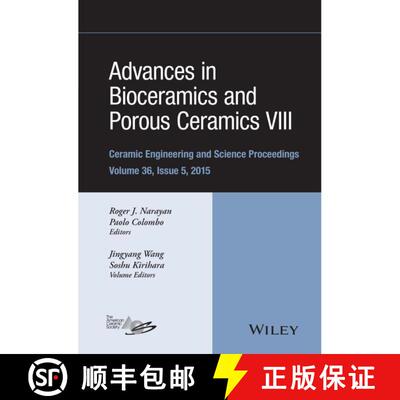 【3-4周达】精装 Advances In Bioceramics And Porous Ceramics Viii: Ceramic Engineering And Science Pro... [9781119211617]