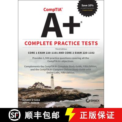 【3-4周达】CompTIA A+ Complete Practice Tests - Core 1 Exam 220-1101 and Core 2 Exam 220-1102, 3rd Ed... [9781119862642]