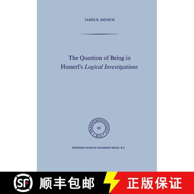 【3-4周达】精装 The Question of Being in Husserl’s Logical Investigations [9789024724130]