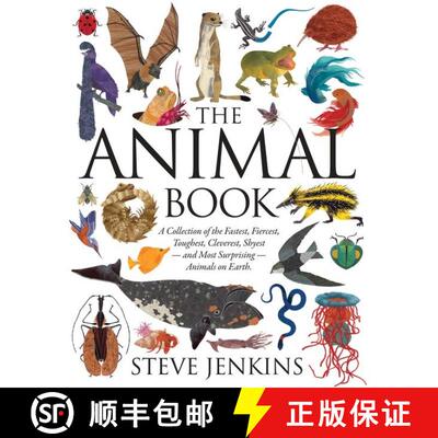 【3-4周达】精装 The Animal Book: A Collection of the Fastest, Fiercest, Toughest, Cleverest, Shyest--... [9780547557991]