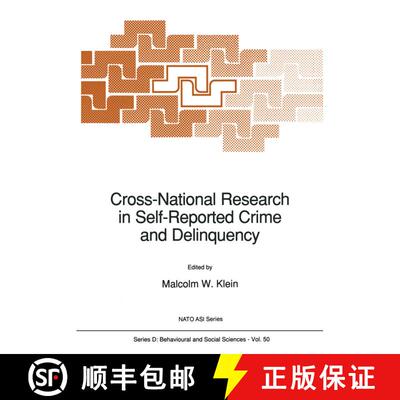 【3-4周达】Cross-National Research in Self-Reported Crime and Delinquency [9789401069403]