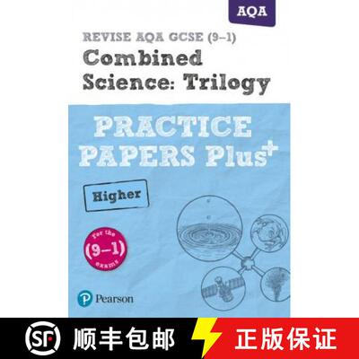 【3-4周达】Pearson REVISE AQA GCSE (9-1) Combined Science Higher Practice Papers Plus: For 2024 and 2... [9781292211060]