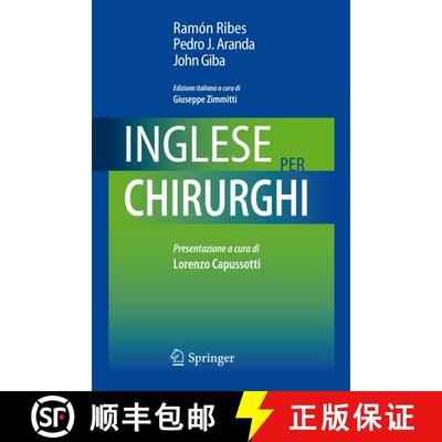 【3-4周达】Inglese per chirurghi [9788847024144]