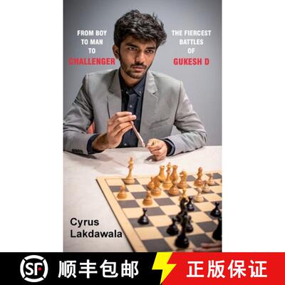 【3-4周达】精装 From Boy to Man to Challenger: The Fiercest Battles of Gukesh D [9781916839489]
