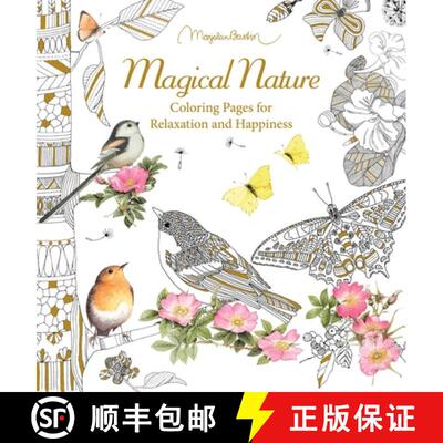【3-4周达】Magical Nature: Coloring Pages for Relaxation and Happiness [9798881602147]