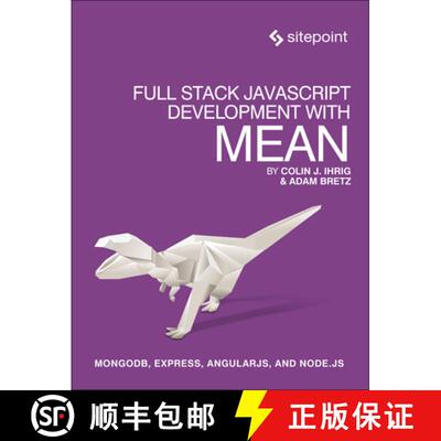 【3-4周达】Full Stack JavaScript Development with Mean: Mongodb, Express, Angularjs, and Node.Js [9780992461256]