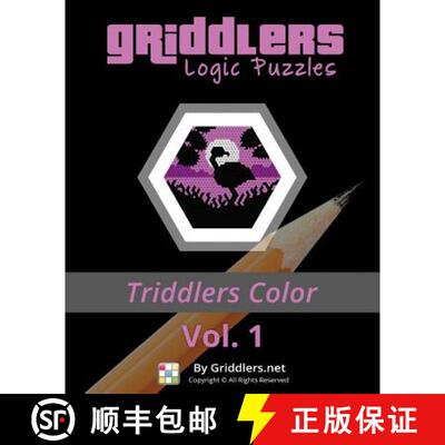 【3-4周达】Griddlers Logic Puzzles - Triddlers Color [9789657679319]