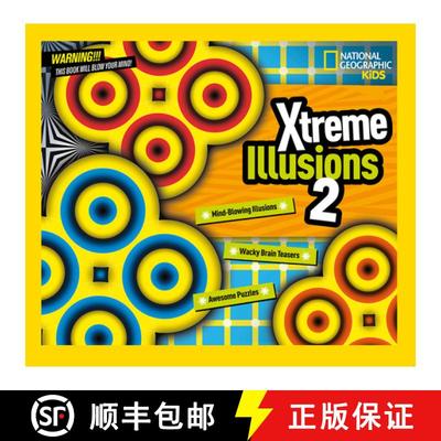 【3-4周达】Xtreme Illusions 2: Mind-Blowing Illusions, Wacky Brain Teasers, Awesome Puzzles [9781426319754]