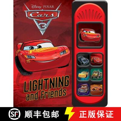 【3-4周达】Disney Pixar Cars 3: Lightning and Friends Sound Book [9781503715219]