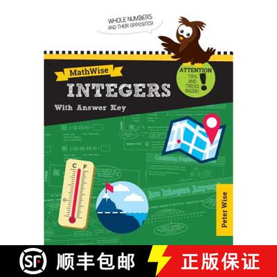 【3-4周达】MathWise Integers with Answer Key: Skill Set Enrichment and Practice [9780997283525]