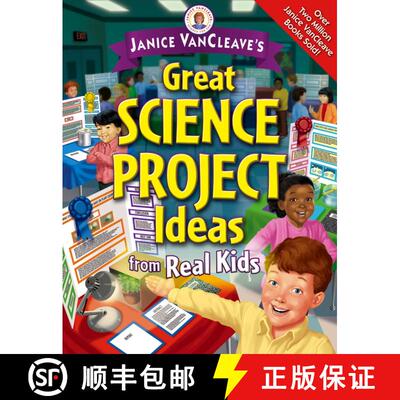 【3-4周达】Janice Vancleave'S Great Science Project Ideas From Real Kids [Wiley儿童] [9780471472049]