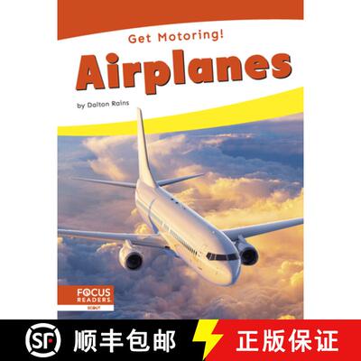 【3-4周达】精装 Get Motoring! Airplanes [9798889980056]