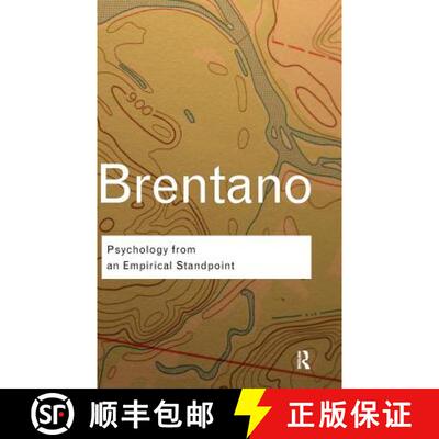 【3-4周达】精装 Psychology from An Empirical Standpoint [9781138168251]