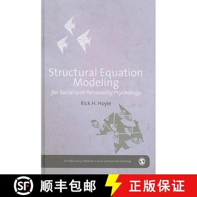 【3-4周达】Structural Equation Modeling for Social and Personality Psychology [9780857024039]