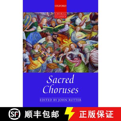 【3-4周达】Sacred Choruses (Vocal score on sale) [9780193518827]