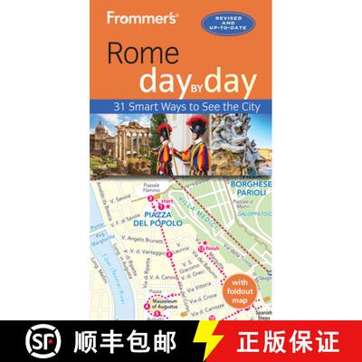 【3-4周达】Frommer's Rome Day by Day [9781628875973]