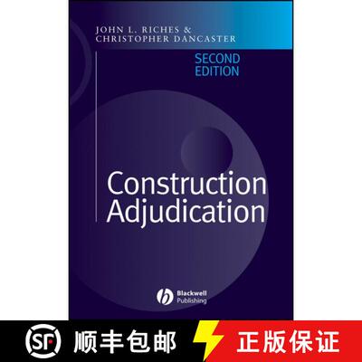 【3-4周达】精装 Construction Adjudication 2E [Wiley土木工程] [9781405106351]