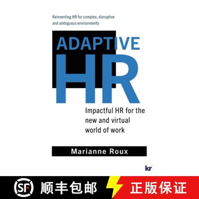 【3-4周达】Adaptive HR: Impactful HR for the New and Virtual World of Work [9781869228835]