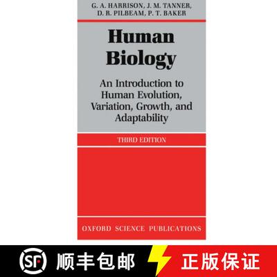【3-4周达】Human Biology: An Introduction to Human Evolution, Variation, Growth, and Adaptability [9780198541431]