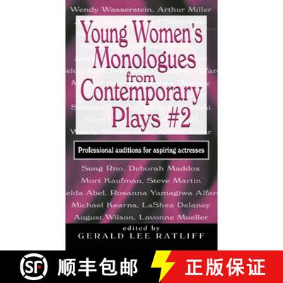 【3-4周达】精装 Young Women's Monologues from Contemporary Plays--Volume 2: Professional Auditions fo... [9781566082587]