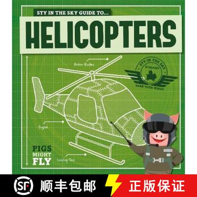 【3-4周达】精装 Helicopters [9781786374974]