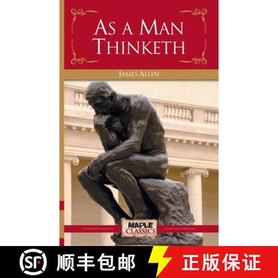 【3-4周达】As a Man Thinketh [9789380816470]