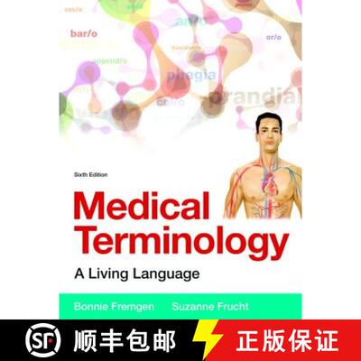 【3-4周达】Medical Terminology: A Living Language Plus Mylab Medical Terminology with Pearson Etext -... [9780134073521]