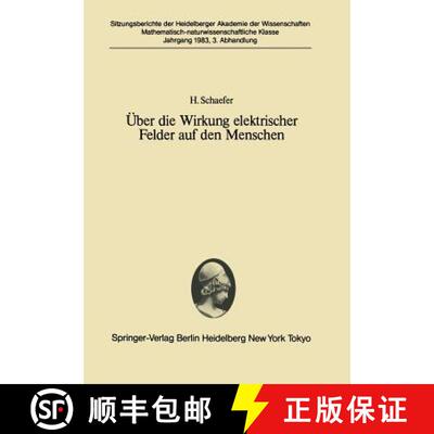 【3-4周达】Über die Wirkung elektrischer Felder auf den Menschen : Vorgetragen in der Sitzung vom 26... [9783540126553]