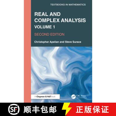 【3-4周达】精装 Real and Complex Analysis: Volume 1 [9781041014171]