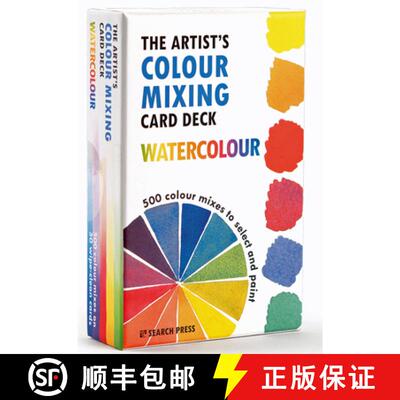 【3-4周达】The Artist's Colour Mixing Card Deck: Watercolour: 500 Colour Mixes to Select and Paint [9781800923898]