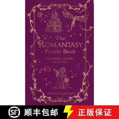 【3-4周达】精装 Romantasy Puzzle Book: 200 Brain-Teasing Activities Inspired by Magical Realms, Faraw... [9781837996841]
