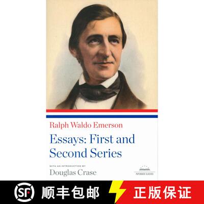 【3-4周达】Ralph Waldo Emerson: Essays: First and Second Series: A Library of America Paperback Classic [9781598530841]