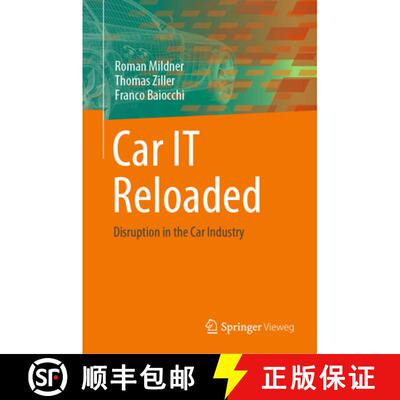 【3-4周达】精装 Car IT Reloaded: Disruption in the Car Industry [9783658476908]