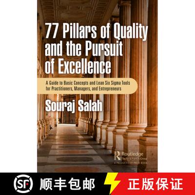 【3-4周达】77 Pillars of Quality and the Pursuit of Excellence: A Guide to Basic Concepts and Lean Si... [9781032688350]