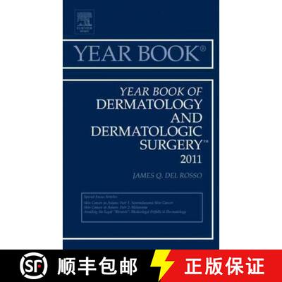 【3-4周达】精装 Year Book of Dermatology and Dermatological Surgery 2011: Volume 2011 [9780323084109]
