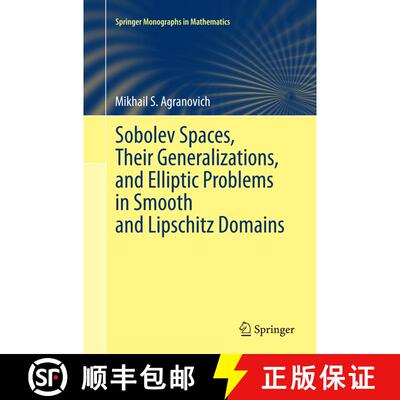 【3-4周达】Sobolev Spaces, Their Generalizations and Elliptic Problems in Smooth and Lipschitz Domain... [9783319351834]