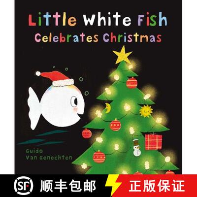 【3-4周达】精装 Little White Fish Celebrates Christmas [9798890630971]