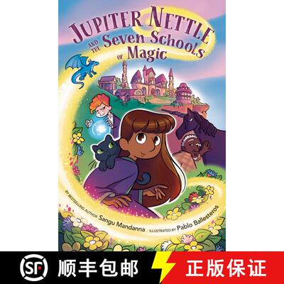 【3-4周达】Jupiter Nettle and the Seven Schools of Magic: A Graphic Novel [9780593464496]