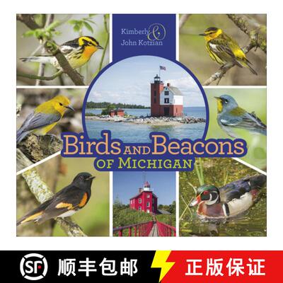 【3-4周达】Birds and Beacons of Michigan [9780764359262]